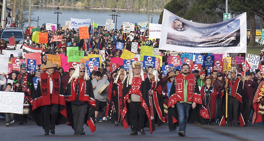 Canadian First Nations Groups Against Northern Gateway Pipeline
